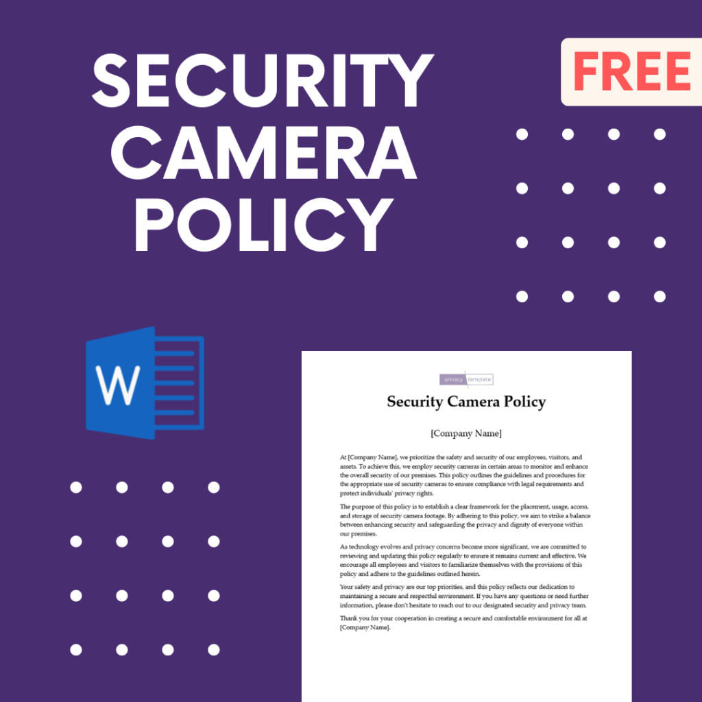 Privacy & Security Templates - Ensure Compliance with Our Selection of ...