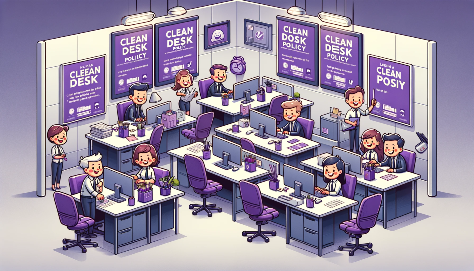 Clean Desk Policy: Benefits and Implementation Tips - privacytemplate.com